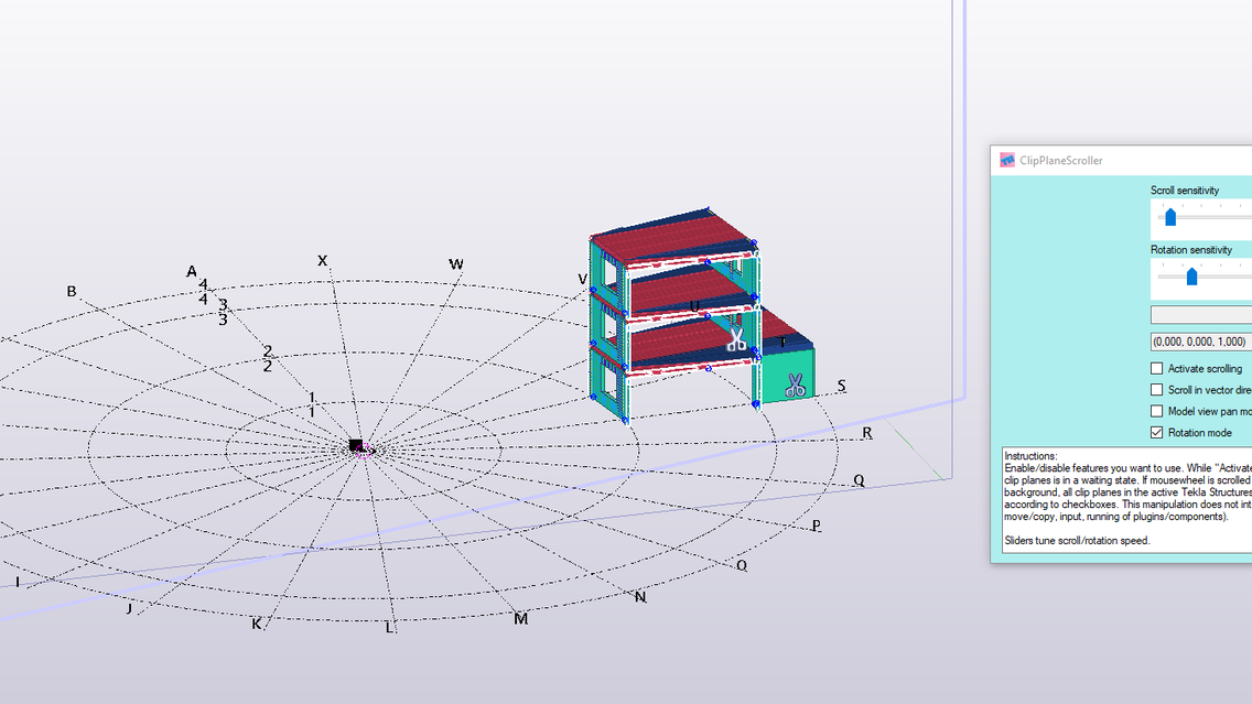 Clip Plane Scroller | Tekla